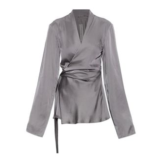 Rick Owens Damen, Blusen & Hemden, Grau, MGr&ouml;&szlig;e