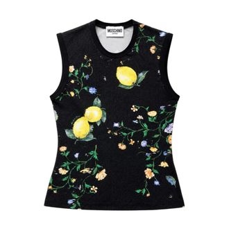 Moschino Damen, Oberteile, Schwarzk, SGr&ouml;&szlig;e