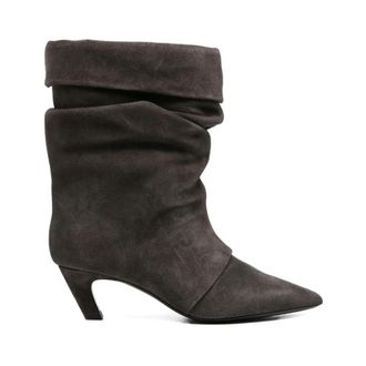 Ash Dunkelgraue Wildleder Spitze Zehen Schuhe - - Shoes - Damen - Grau - 38 EU