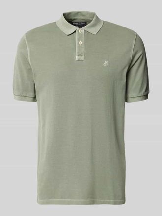 Marc O'Polo Regular Fit Poloshirt aus reiner Baumwolle mit Logo-Stitching