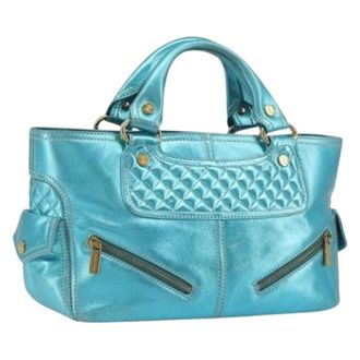 Celine Sac &agrave; main vintage Pre-owned - Femme - Pre-owned - Bleu - Taille: ONE Size