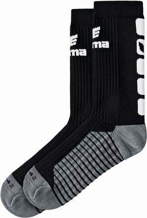 Erima Unisex Kinder CLASSIC 5-C Socken (2181918), schwarz/weiß, 31-34