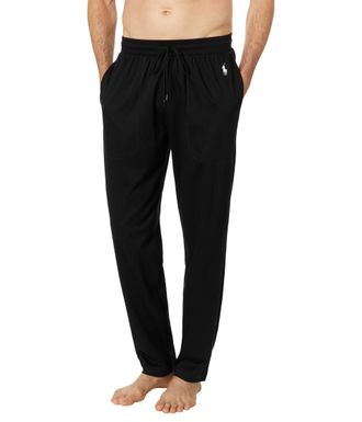 Ralph Lauren Herrenhose aus merzerisierter Baumwolle mit aufgesetzten Taschen, Polo Schwarz, Gro&szlig;