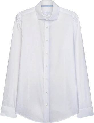 Seidensticker Herren Business-Hemd - Slim Fit - Bügelfrei - Kent Kragen - Langarm - Patch -100% Baumwolle