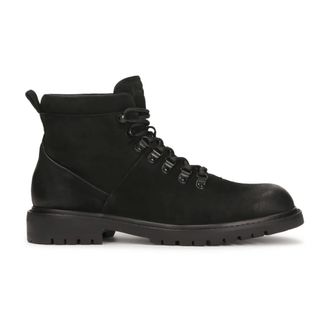Kazar Homme, Chaussures, Noir, Taille: 40 EU Bottines &agrave; lacets en nubuck noir