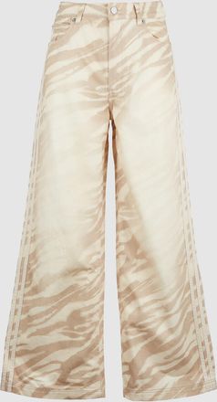 adidas Jean Wide Leg Zebra Wonder White, Capsule Adilenium
