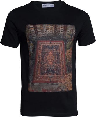 Bastille Homme, Tops, Noir, Taille: M T-shirt ras du cou