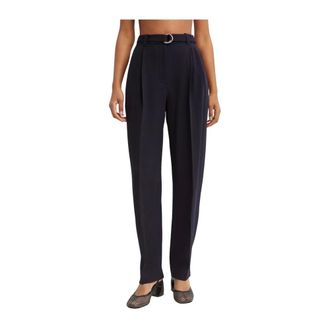 3.1 Phillip Lim Pantalon fusel&eacute; avec ceinture - Femme - Pantalons - Bleu - Taille: 36 FR