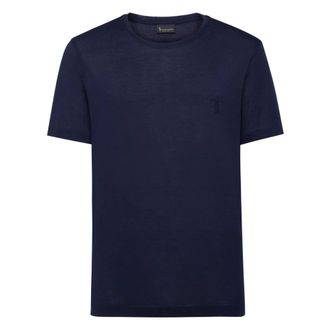 Billionaire Boys Club T-Shirt Rundhals SS Crest - - Tops - Herren - Blau - 4XL
