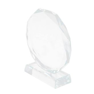 BESPORTBLE Kristalltroph&auml;e Klare Auszeichnung Troph&auml;e Dekorative Preistroph&auml;e Kristallglas Tischdekoration Schreibtisch Zubeh&ouml;r Filigranes Kristalldekor Wohnzimm