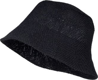 styleBREAKER Hut Fischerhut aus Papierstroh - Knautschhut