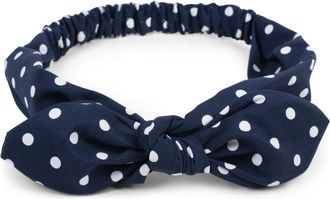 styleBREAKER Haarschmuck Haarband mit Punkte Muster und Schleife