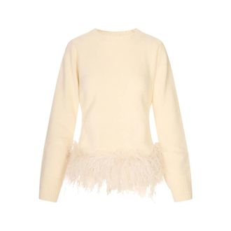 P.A.R.O.S.H. Round-Neck Strickwaren - - Knitwear - Damen - Beige - M