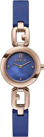 Furla Uhren - Quarz-Analoguhr Furla Arco Chain - Gr. unisize - in Blau - für Damen
