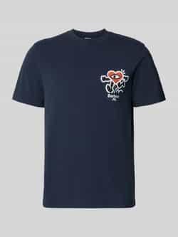 Barbour Regular Fit T-Shirt aus reiner Baumwolle