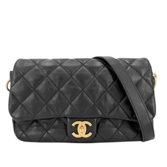 Chanel Pre-owned Matelasse Schultertasche - - Pre-owned - Damen - Schwarzk - ONE SIZE