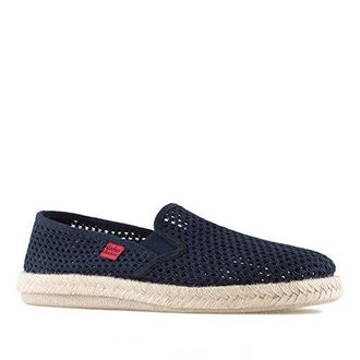 Andres Machado Chaussures en Grille pour l´éte - AM500 - Anatomiques - Espadrilles pour Femme/Homme - Semelle extérieure en Caoutchouc antidérapant - Grille Bleu EU 