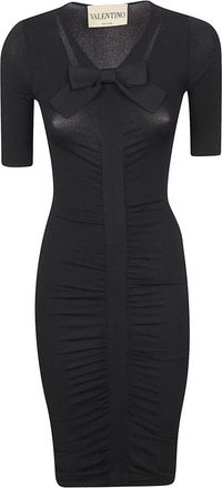 Valentino Garavani Femme, Robes, Noir, Taille: 36 FR Knit Dress