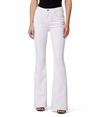 Hudson Womens Holly High Rise Flare Jean RP, White Horse, 30