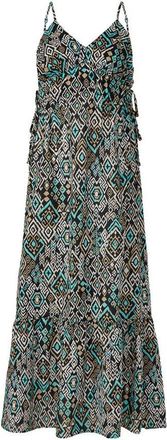 s.Oliver Maxikleid Kleid Maxikleid aus Baumwolle mit seitlicher Weitenregulierung