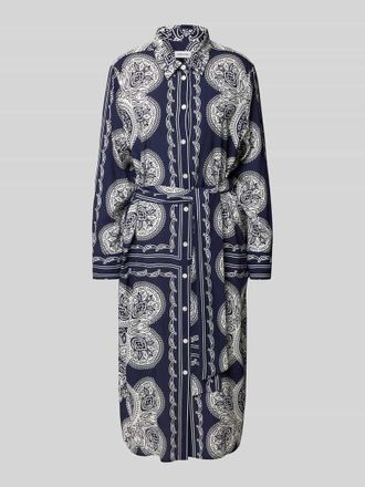 Seidensticker Midikleid mit Bindeg&uuml;rtel