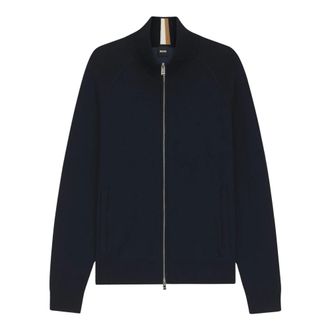 HUGO BOSS Doppel-Zip-Cardigan - - Sweatshirts & Hoodies - Herren - Blau - S