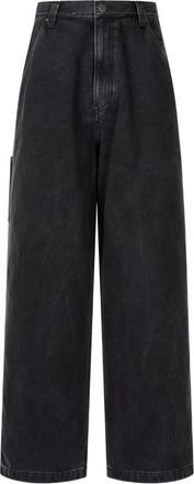 STUDIO TOMBOY jean à boutonnière - Noir