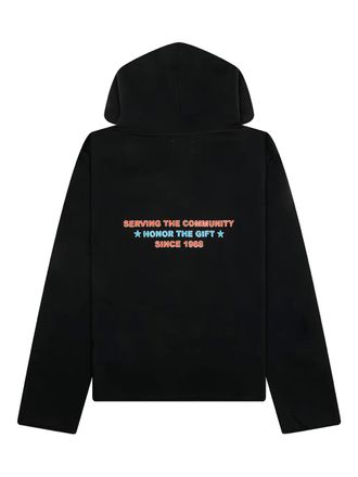 Honor The Gift hoodie à logo brodé - Noir