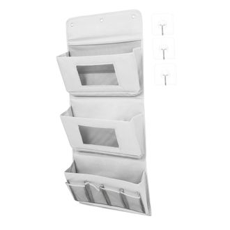 Valiclud H&auml;ngender T&uuml;r Organizer Wandtasche Aufbewahrungstasche mit Mehrfachl&ouml;chern Waschbar f&uuml;r Bad Schlafzimmer B&uuml;ro Platzsparende Aufh&auml;ngung