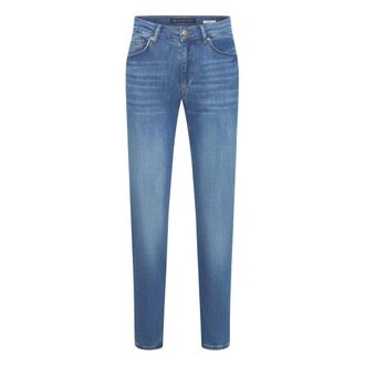 Raffaello Rossi Femme, Jeans, Bleu, Taille: 44 FR Jean Slim en Denim avec D&eacute;tails de Couture &agrave; la Main