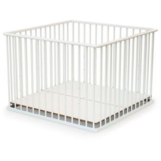 Les Tendances Les Tendances - webaby - Parc b&eacute;b&eacute; en bois 100 x 100 cm