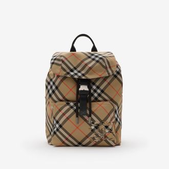 Burberry Sac &agrave; dos Check