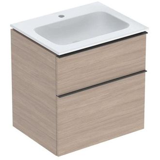 Keramag Geberit iCon Set M&ouml;belwaschtisch mit Unterschrank, 2 Schubladen