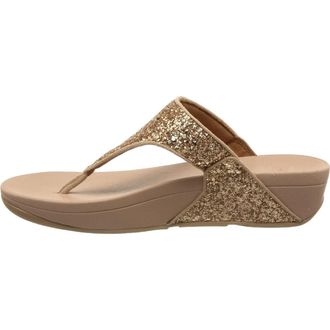 FitFlop Womens Lulu Open Toe Sandals, rose gold, 36 EU