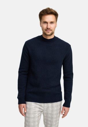 JEFF Strickpullover Herren JFCollin turtle Pullover Herrenpullover Stehkragenpullover aus Strick mit Rippb&uuml;ndchen