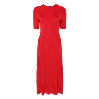 Joseph Rotes Satin-Maxikleid - - Dresses - Damen - Rot - XS