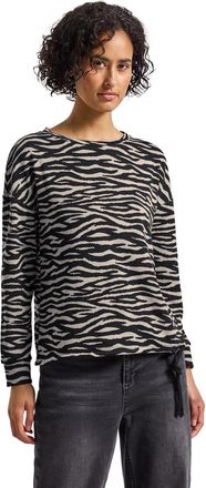 Street One Damen Kuscheliges Jacquard Shirt