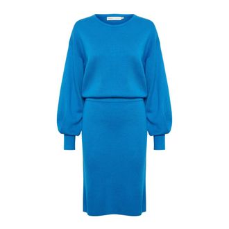 Inwear Midi Kleider - - Dresses - Damen - Blau - XL