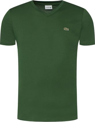 Lacoste T-Shirt TH6710 Gr&uuml;n Regular Fit