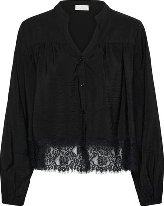 Kaffe Bluse - - Blouses & Shirts - Damen - Schwarzk - 3XL