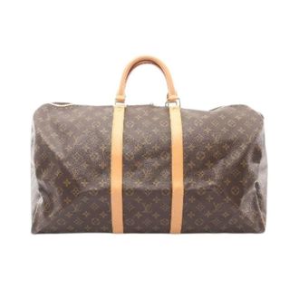 Louis Vuitton unisex, Pre-owned, Brun, Taille: ONE Size Keepall 55 Monogram Boston Bag Pre-owned
