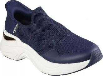 Skechers Womens Hazel Sneaker, Bleu Marine, 40 EU