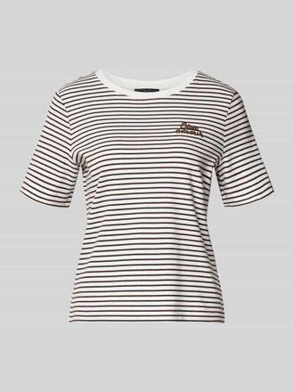 Oui T-Shirt mit Stitching