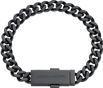 Aston Martin Homme, Accessoires, Noir, Taille: ONE Size AML Icon Bracelet