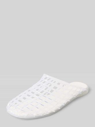 Bianco Clogs in semitransparentem Design