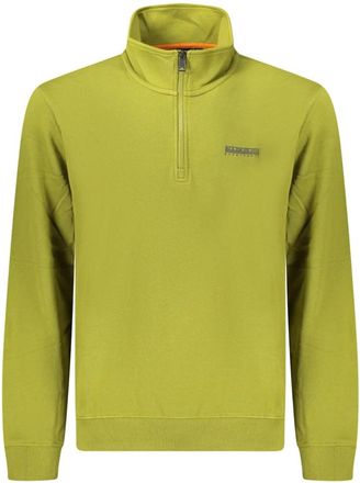Napapijri Small Box French Terry Half-Zip Sweatshirt - - Sweatshirts & Hoodies - Herren - Gr&uuml;n - 2XL