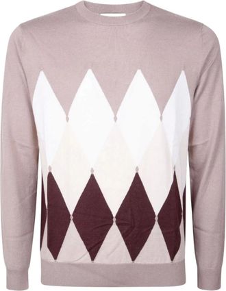 Ballantyne Homme, Pulls, Multicolore, Taille: XL R Neck Pullover