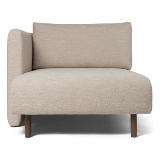 Ferm Living Canap&eacute; Dase boucl&eacute; m&eacute;ridienne gauche Ferm Living