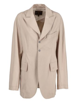 Vivienne Westwood blazer à simple boutonnage (années 1990) - Tons neutres