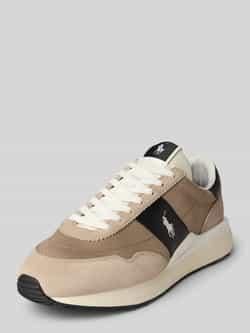 Polo Ralph Lauren Sneaker aus Leder-Mix mit Logo-Stitching Modell Train 89